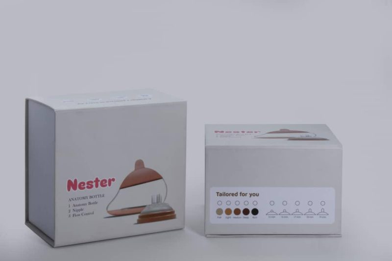 شیشه شیر آناتومی بدن وارداتی برند نستر Imported Nestor brand body ...